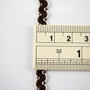 5 Yards Dark Brown Rick Rack, Rick Rack Trim, Zig Zag Trim, Zig Zag ...