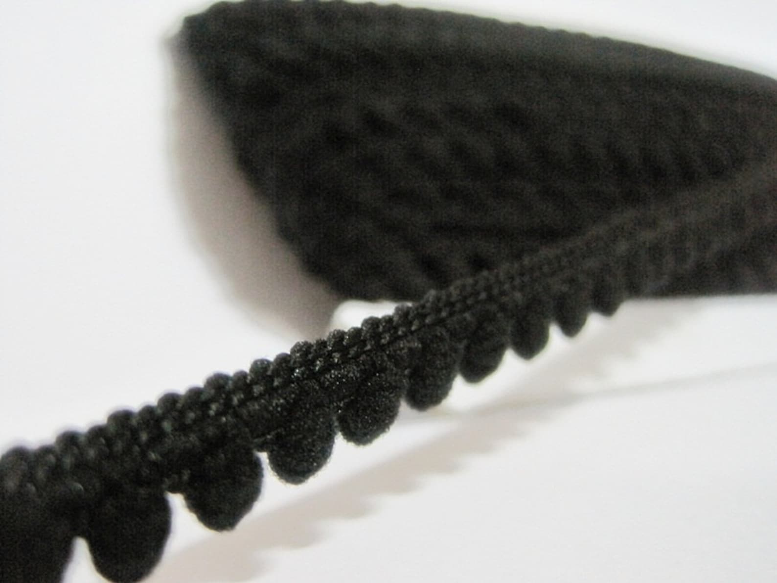 5 Yards Black Mini Pom Pom Trim pom Size 0.5 Cm Mini Pom - Etsy