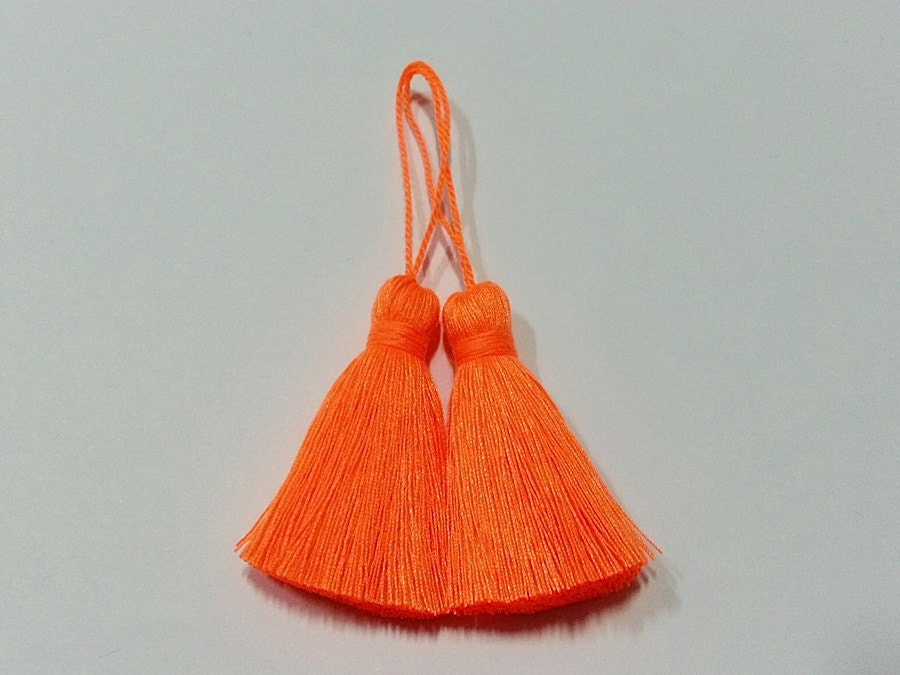12 Pieces Neon Cotton Tassel Mini Tassel Colorful Tassel - Etsy