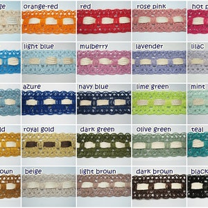 5 Yards Royal Gold Lace Trim With Dark Brown Ribbon Insert, Lace Trim ...