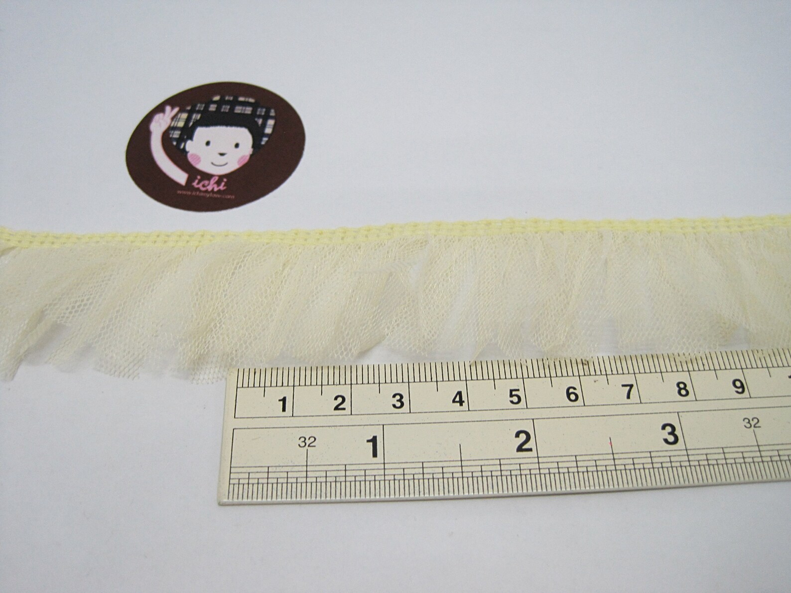 5 Yards Light Yellow Tulle Trim Chiffon Ruffle Trim Ruffle | Etsy