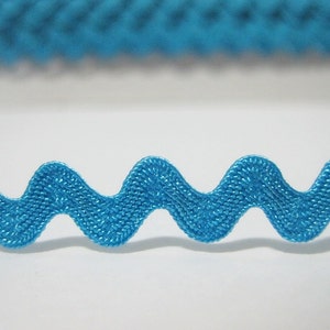 5 Yards Turquoise Mini Rick Rack Trim, Wholesale Trim, Ric Rac, Rick ...