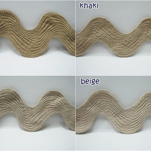 5 Yards Brown Jumbo Rick Rack Trim Brown Rick Rack Jumbo Ric | Etsy