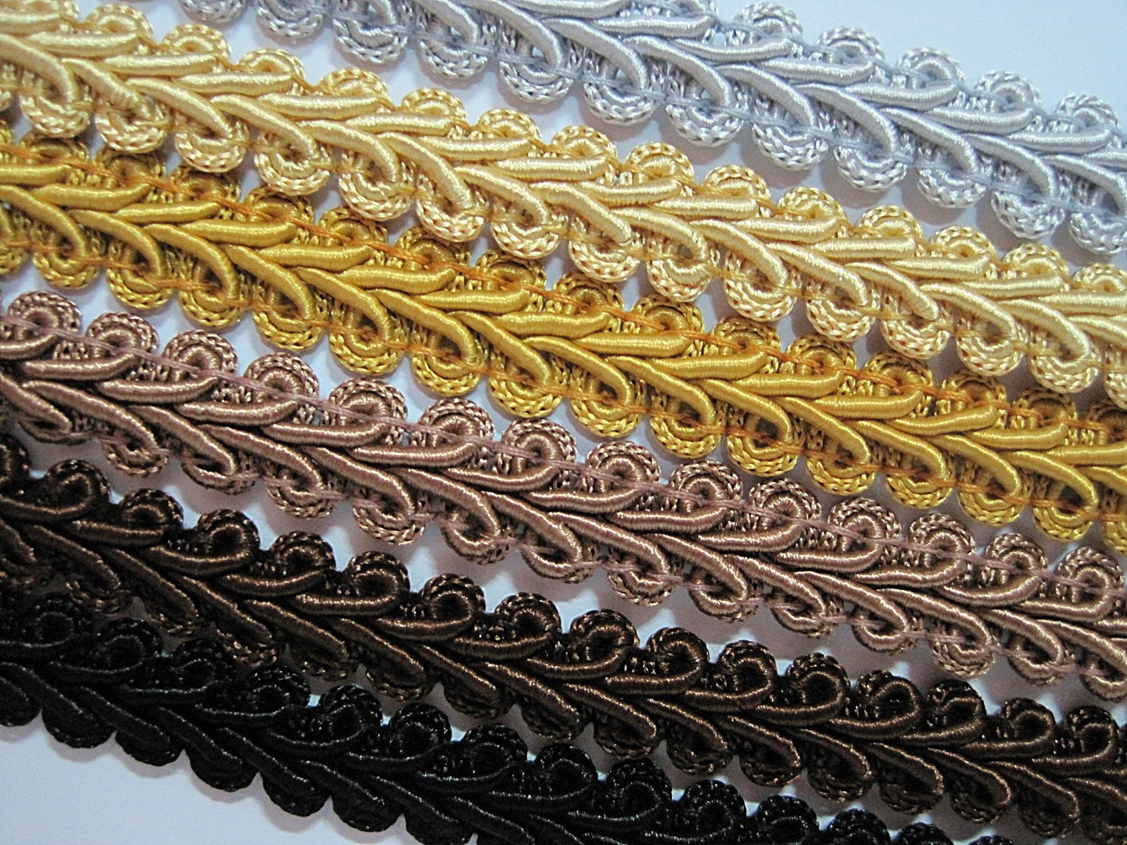 5 Yards 1/2 Red Gimp Braided Trim Gimp Braid Braided | Etsy