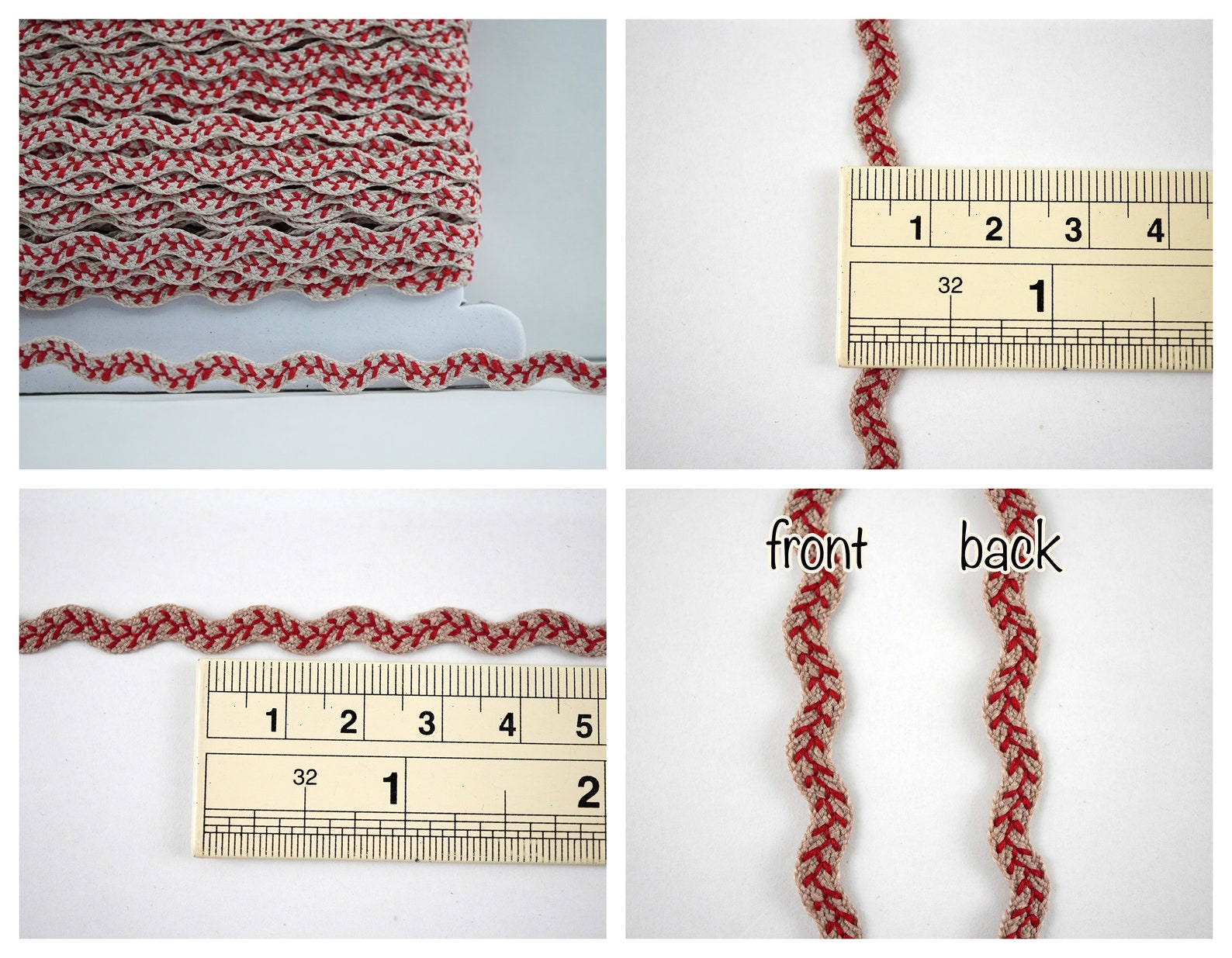 5 Yards Embroidered Rick Rack Tiny Rick Rack Mini Rick Rack - Etsy