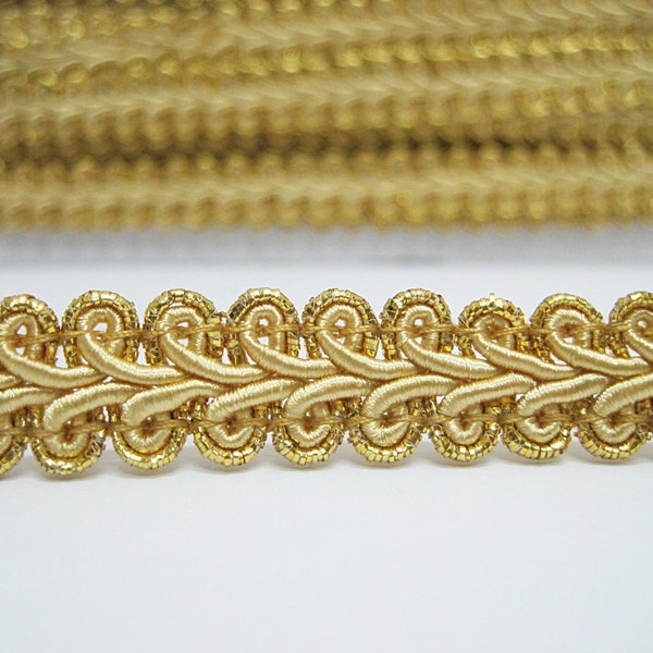 Gold Fabric Trim - Etsy