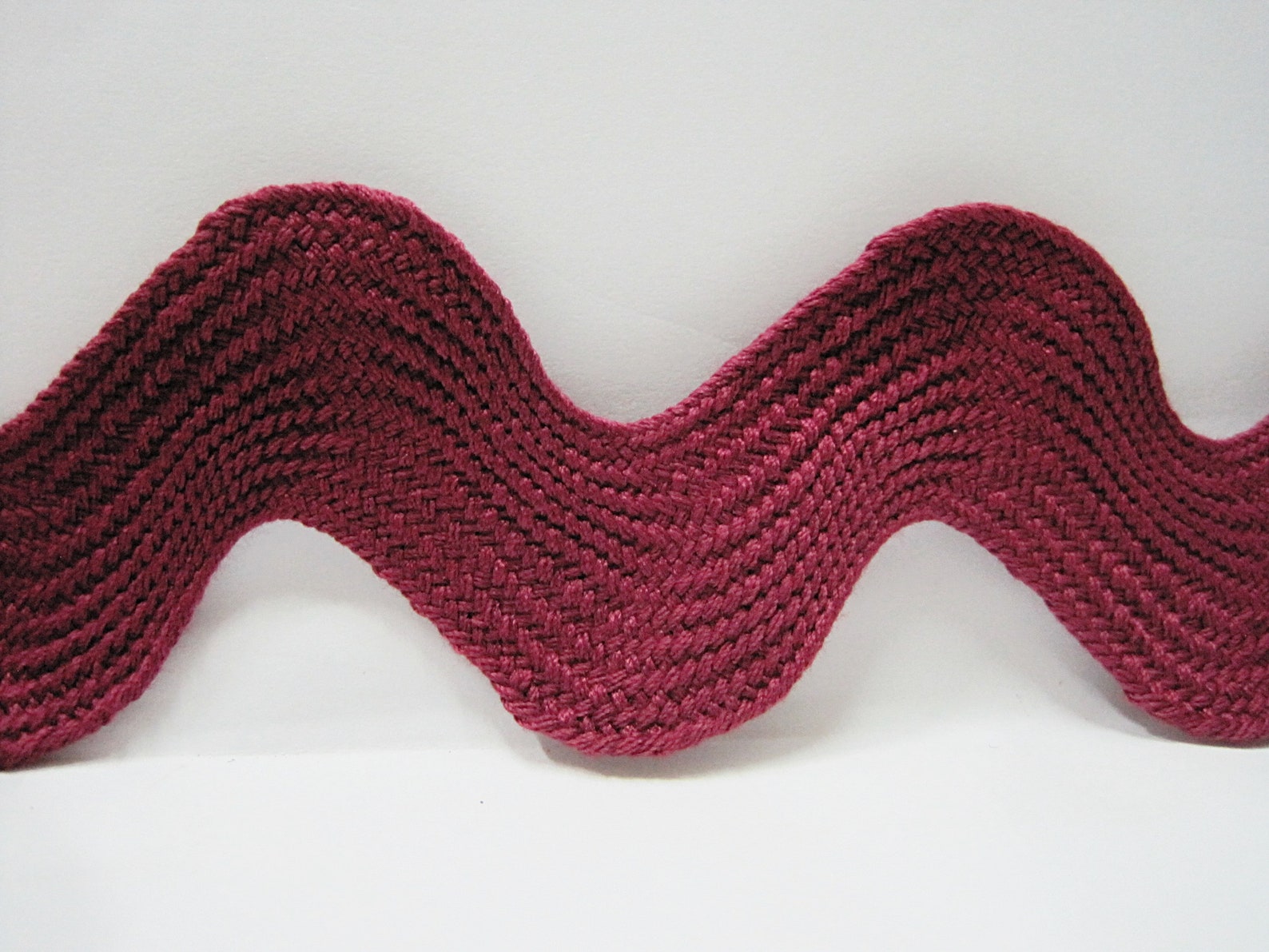 5 Yards Red Jumbo Rick Rack Trim, Red Rick Rack, Jumbo Ric Rac, Rick ...