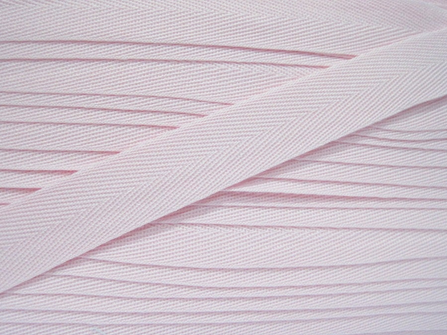 5 yards 3/4 Soft Pink Wide Herringbone Tape Pink Pink | Etsy