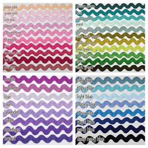 5 Yards Orange Jumbo Rick Rack Trim, Orange Rick Rack, Jumbo Ric Rac ...