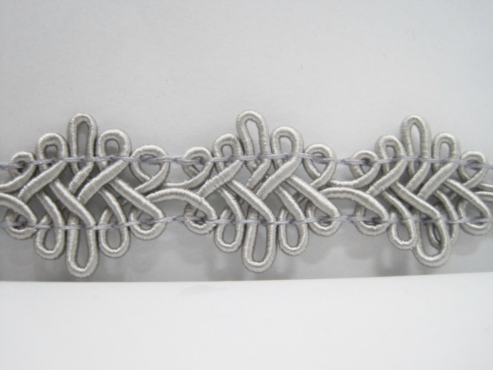 5 Yards 3/4 Silver Braid Trim Silver Gimp Braid | Etsy