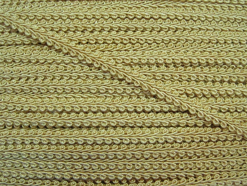 5 Yards 3/16 Gold Gimp Braided Trim Gimp Braid Braided - Etsy