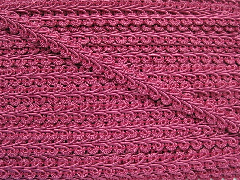 5 Yards 1/2 Hot Pink Gimp Braided Trim Gimp Braid | Etsy