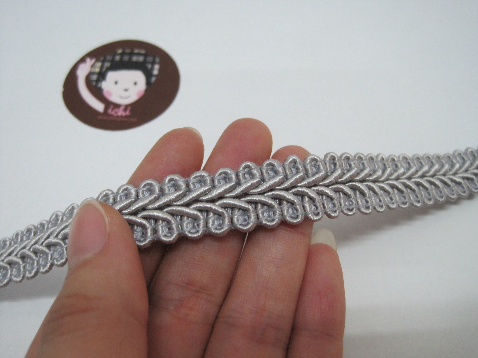 5 Yards 9/16 Silver Gimp Braided Trim Gimp Braid - Etsy