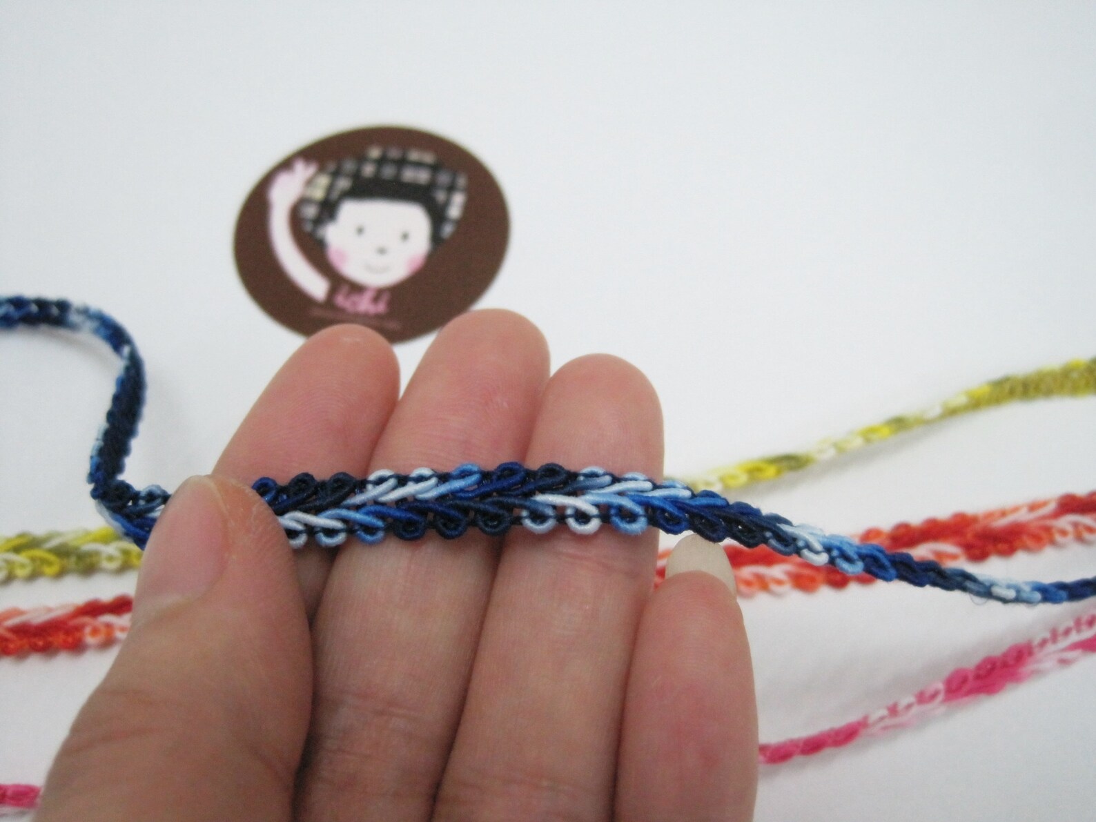 5 Yards 1/4 Multicolored Gimp Braided Trim Gimp Braid | Etsy