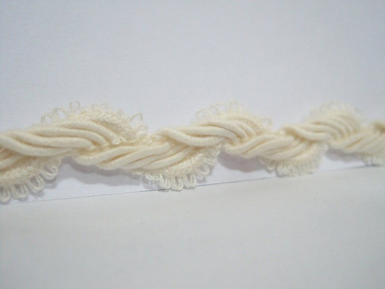 5 Yards 100% Cotton Cream Rick Rack Trim Cotton Trims - Etsy