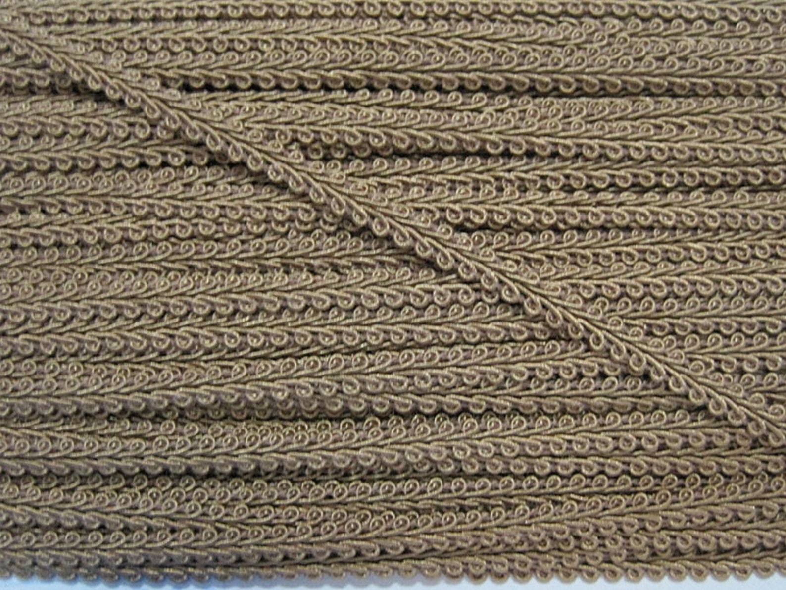 5 Yards 3/16 Light Brown Gimp Braided Trim Gimp Braid | Etsy
