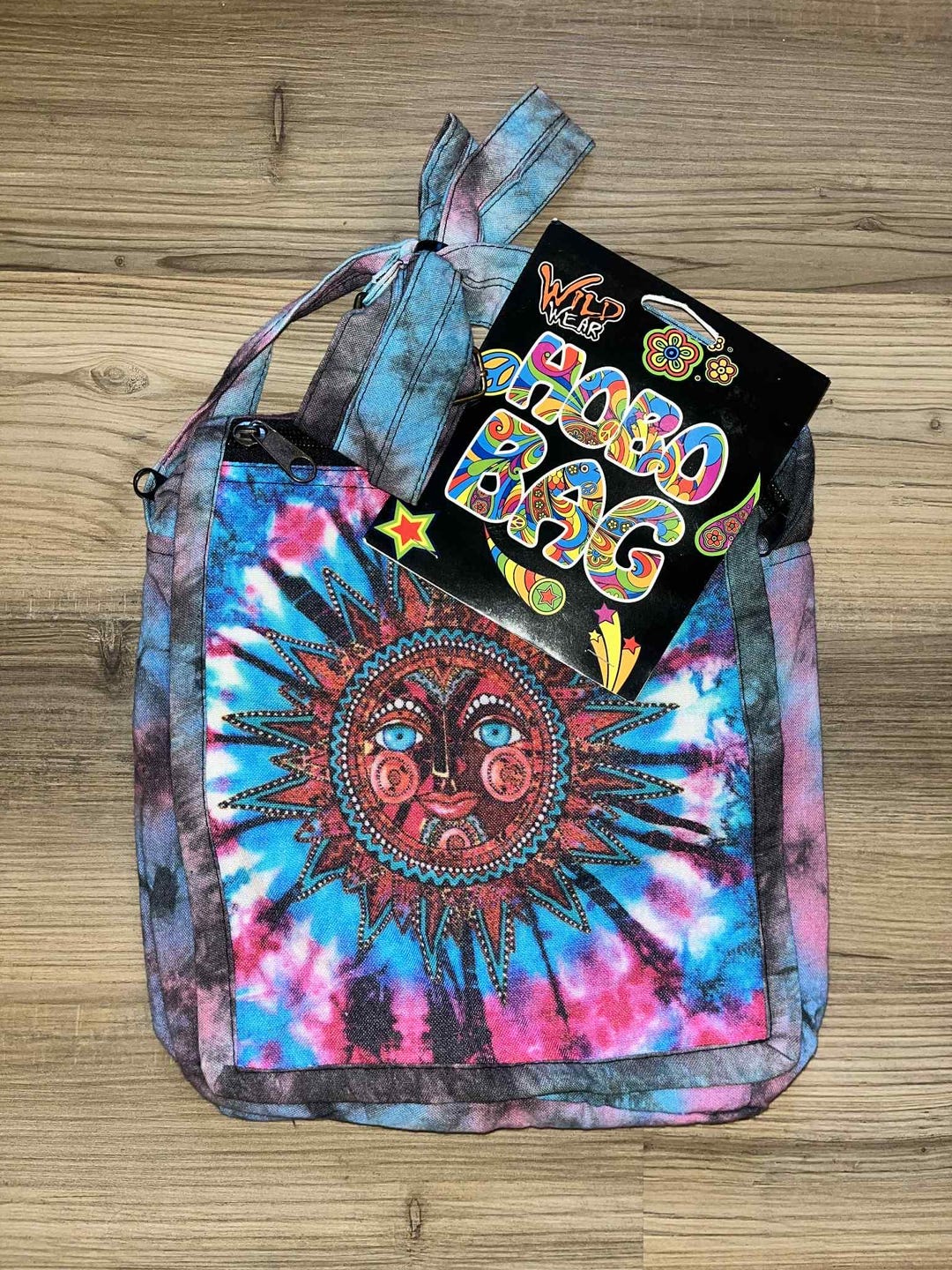 Tie Dye Hippie Hobo Bag Messenger Purse Tote Boho - Etsy