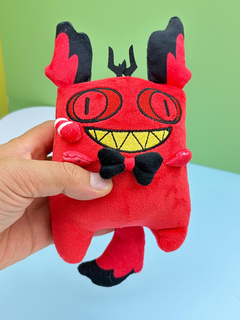 Hazbin Hotel Plush Set，alastor 20cm Vox 30cm Dolls，posable Figures ...