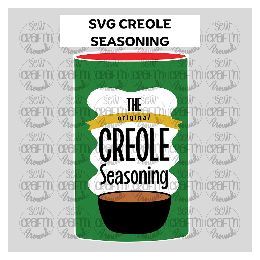 Cajun Seasoning SVG, Cajun Spice Svg, Louisiana Png, Cajun Culture ...