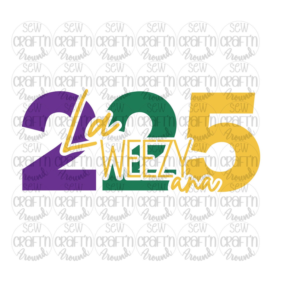 Louisiana Area Code Svg, 225 La Weezy Ana, Baton Rouge Area Code - Etsy