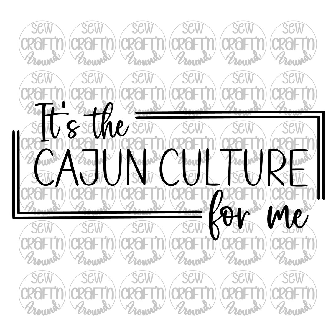 Cajun Culture Svg/png, It's the Cajun for Me Svg, Louisiana Svg/png ...