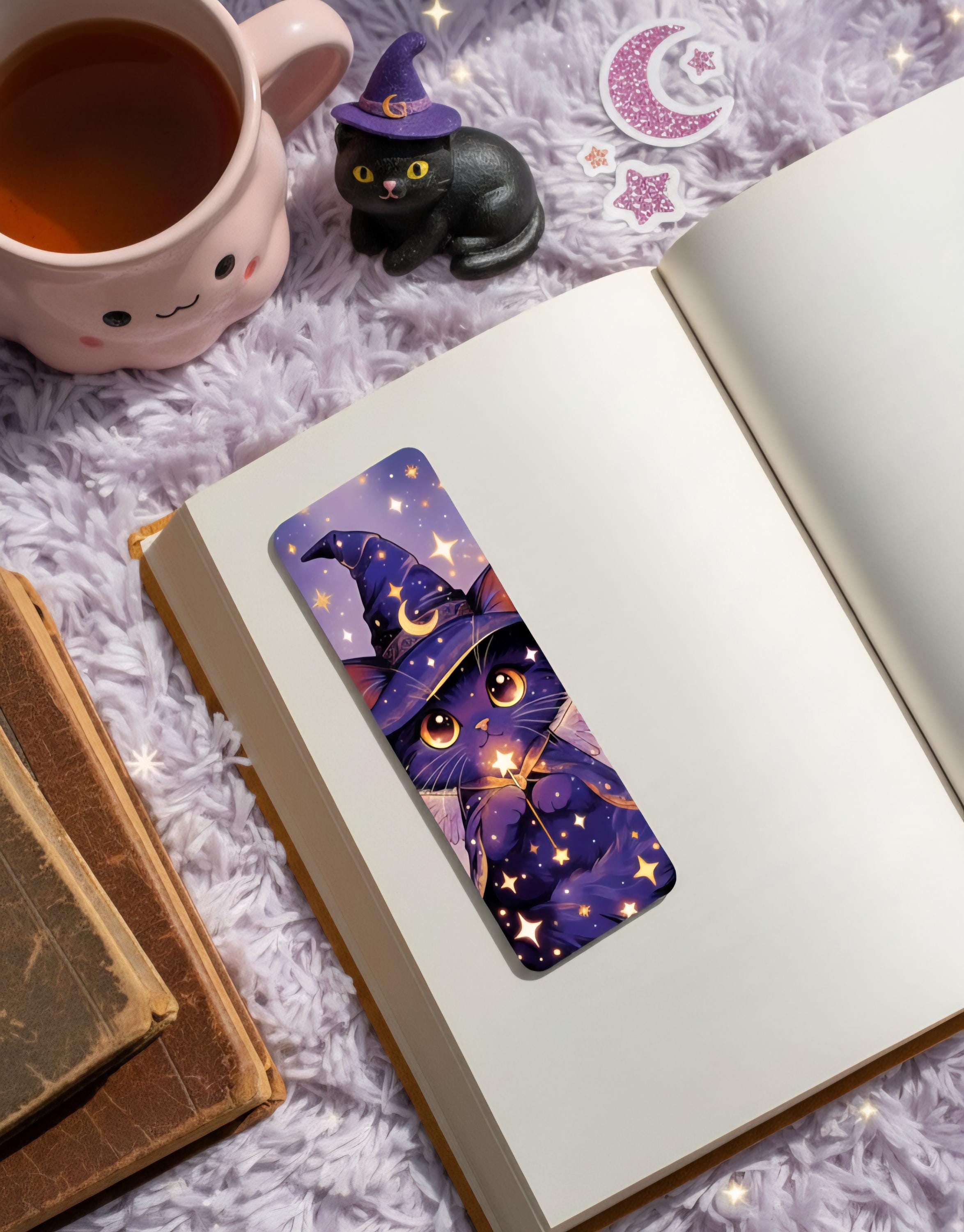 Kawaii Cat Bookmarks Set | 10 Cute Cat Bookmarks Printable | Cozy ...