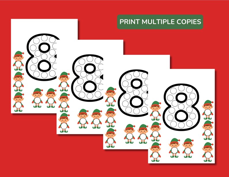 Christmas Do-a-dot Counting 1–10| Christmas Activity for Kids | Holiday ...
