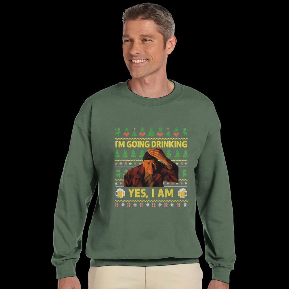 Ed Gein Christmas Sweatshirt - Ed Gein Christmas Jumper - I'm Going ...