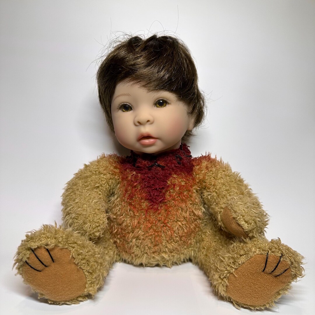 Creepy Haunted Baby Doll: Blood-stained Plush, Gothic Halloween Decor ...