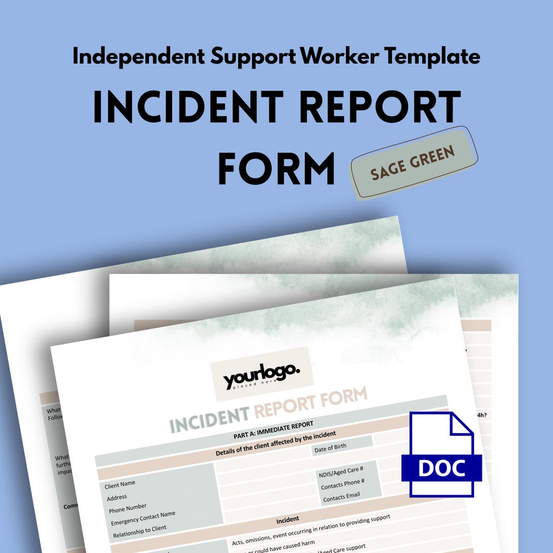 NDIS Disability Client Intake Form - Independent Support Worker ...
