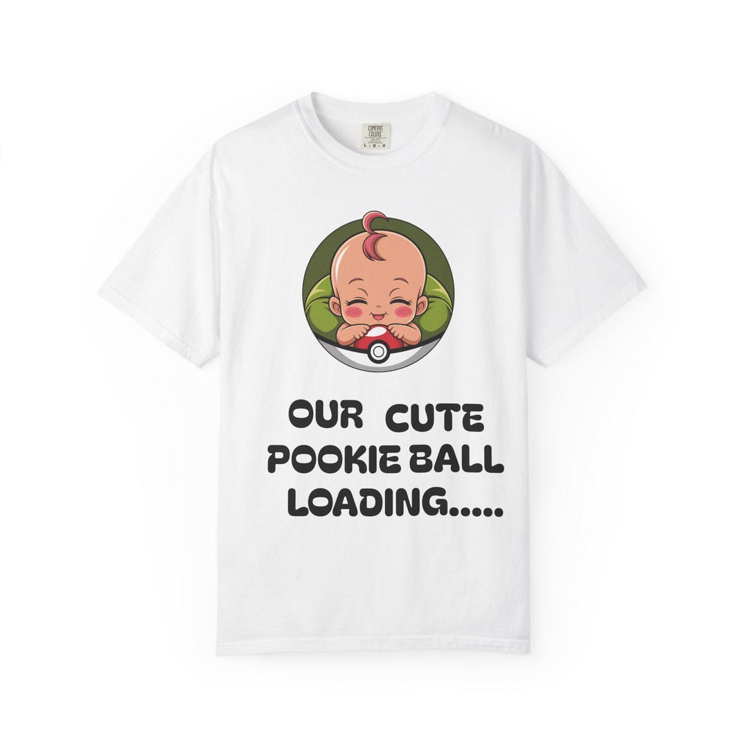 Pookie Ball Loading Mama to Be T-shirt: Pregnancy Announcement Tee - Etsy