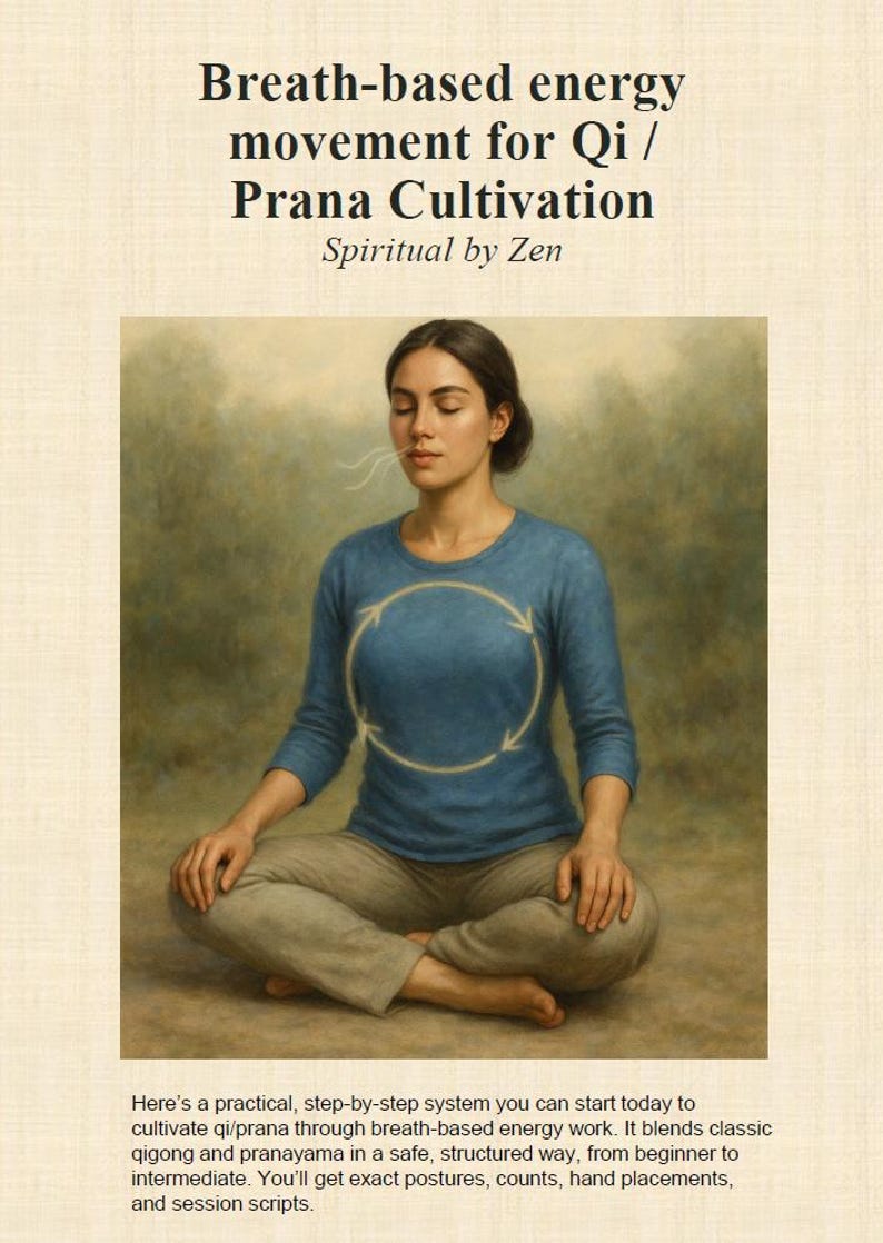 Meditation Guide: Breath-based Energy Movement for Qi / Prana ...