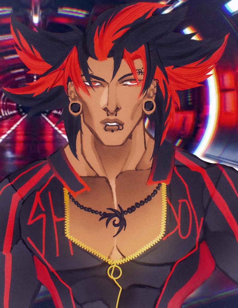Shadow the Hedgehog Poster – Ultimate Lifeform Matte Art Print | Dark ...