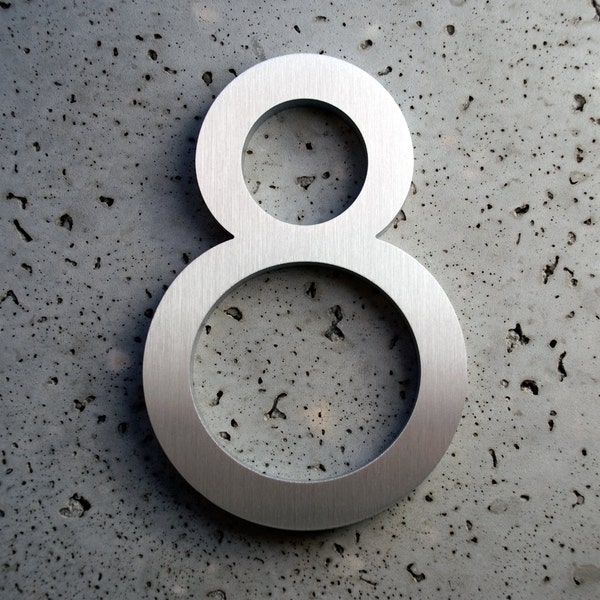 Mid Century Modern House Numbers - Etsy