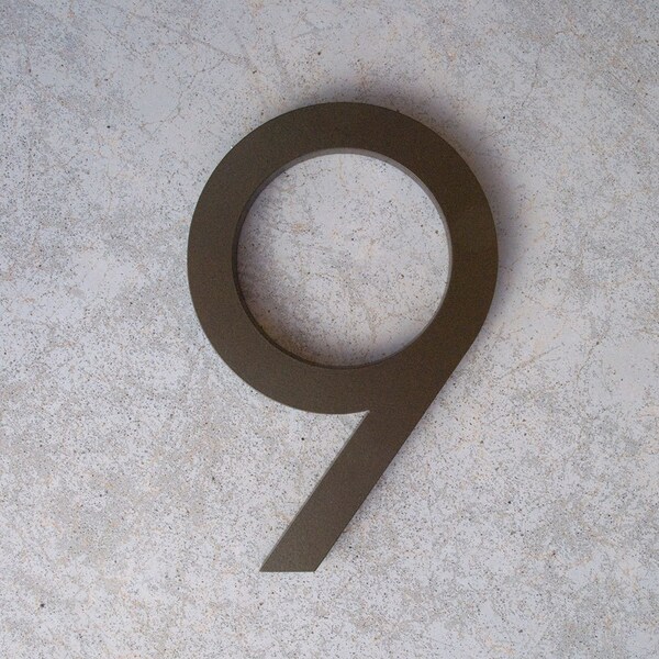 Modern House Numbers - Etsy