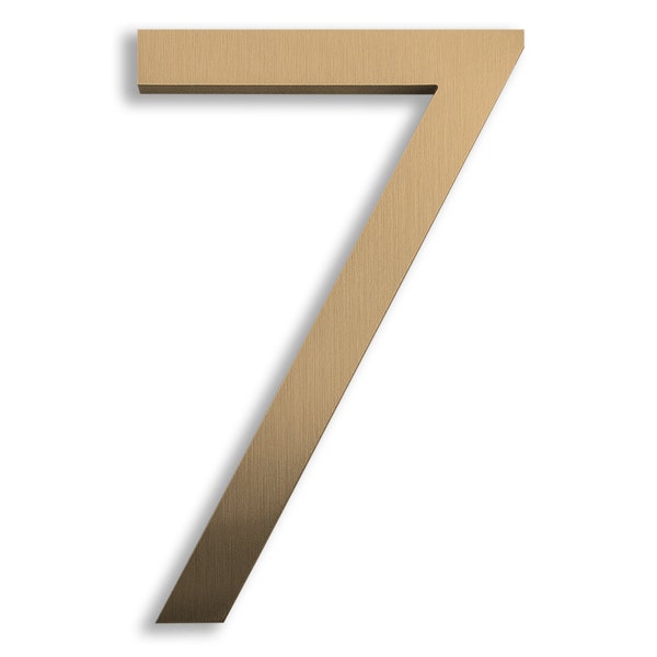 Brass House Numbers - Etsy