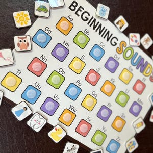 Printable Beginning Sounds Matching Activity | Phonics & Letter ...