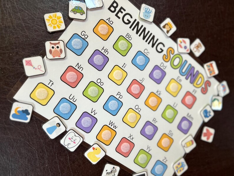 Printable Beginning Sounds Matching Activity | Phonics & Letter ...