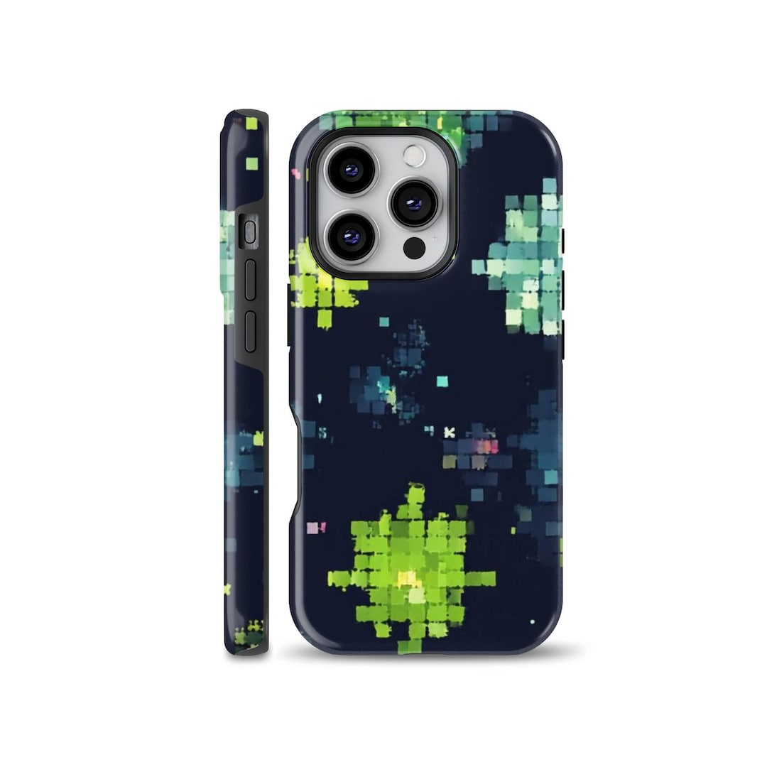 Pixelated Seamless Pattern Magsafe Phone Case - Etsy