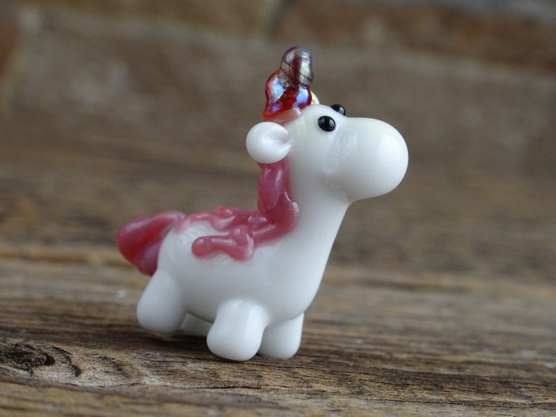 Tiny unicorn miniature glass unicorn figurine unicorn | Etsy