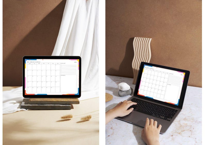 2026 Monthly Schedule – Printable Table Calendar | Monthly View ...