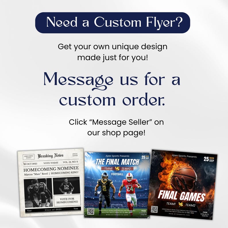 Game Night Soccer Ball Flyer Template, Match Night Flyer, Sports Party ...