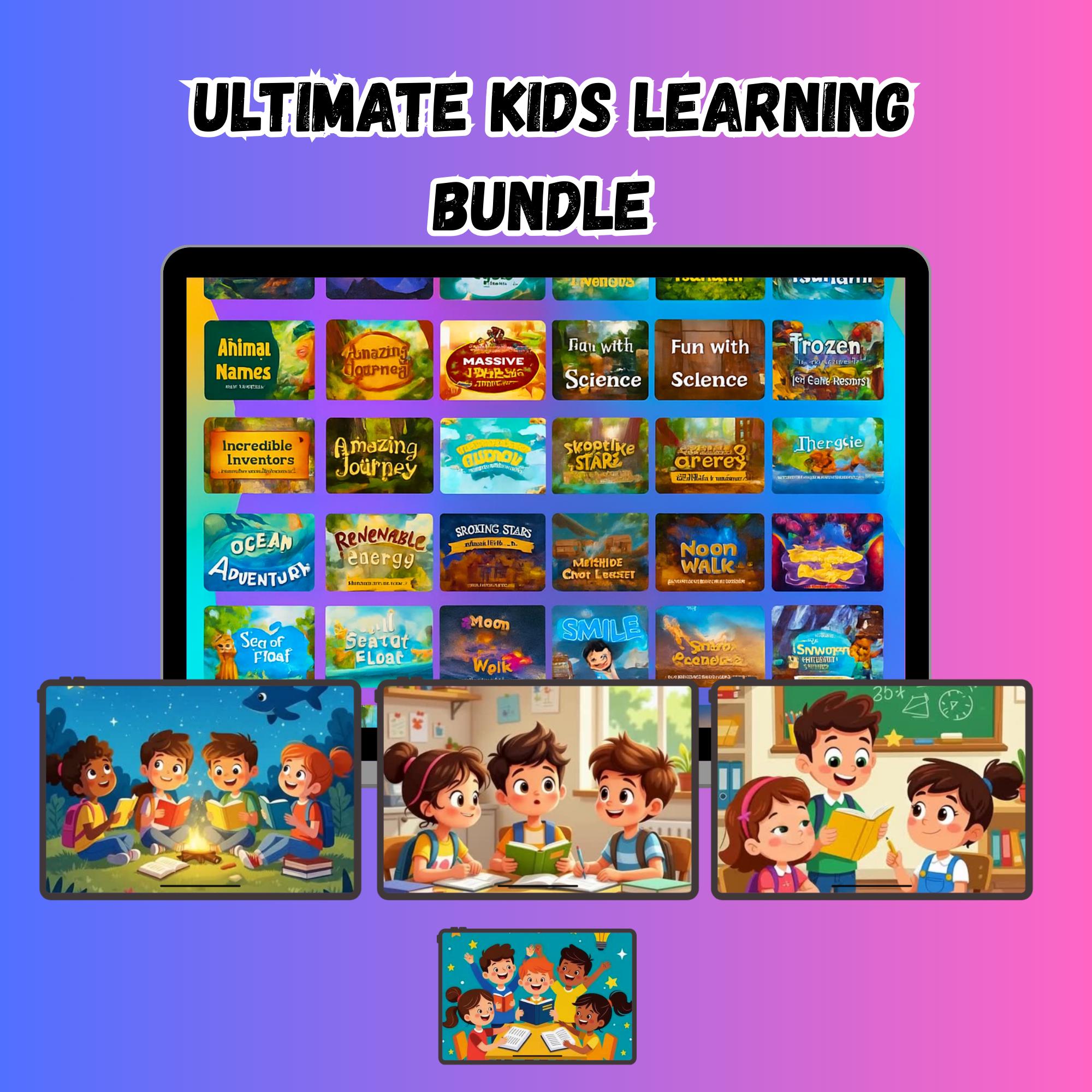 Interactive Storybook Templates – Canva Kids Bundle With Audio (PLR) - Etsy