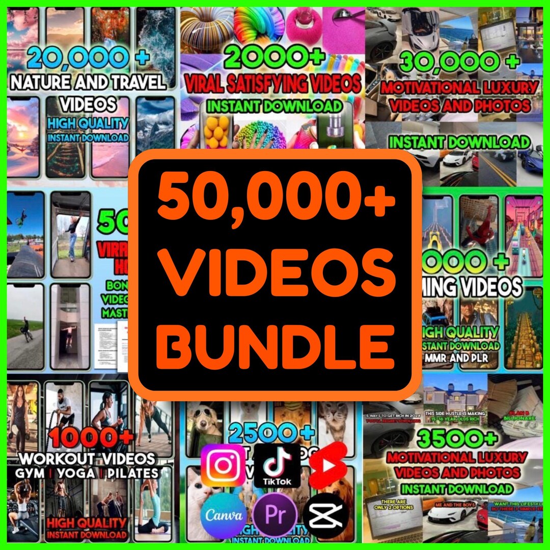 50000+ Viral Reels Bundle, AI Animated Content (digital Download) - Etsy