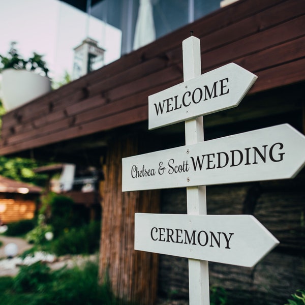 Wedding Arrow Sign - Etsy