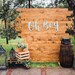 Oh Boy Oh Girl Signs Baby Shower Decorations. Baby Shower Backdrop ...