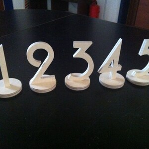 Wedding Signs Gold Table Numbers 5,5 Inches Art Deco or Gatsby Style ...