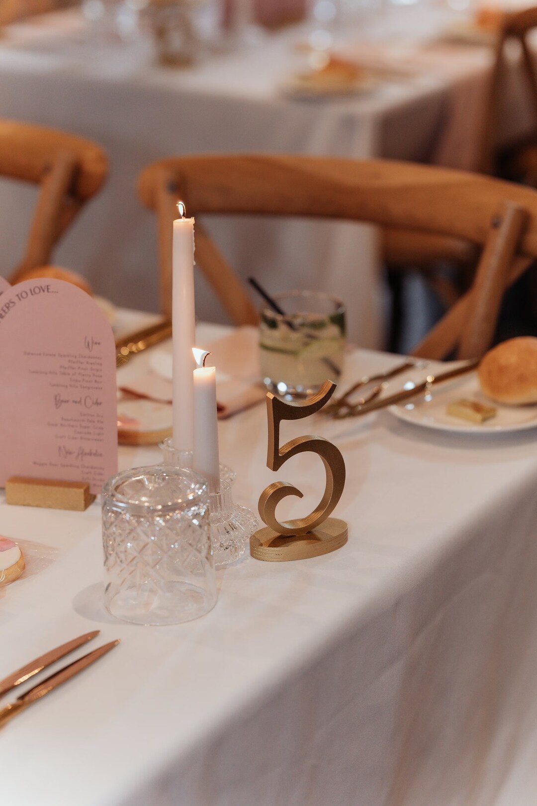 GOLD ART DECO Wedding Table Numbers, Wedding Reception Signs Art Deco ...