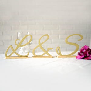 Custom Bride and Groom Initial Letters – Wedding, Anniversary & Vow ...