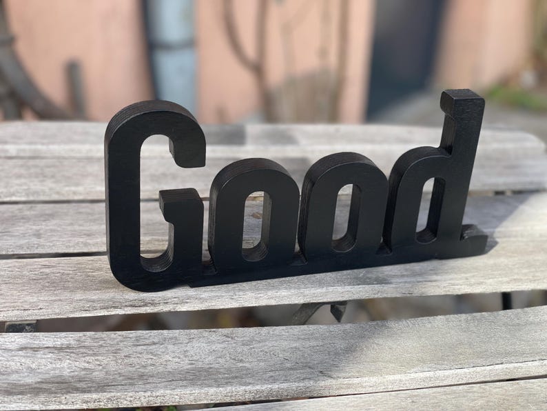 Freestanding Script Wood Word, Custom Wood Word, Custom Sign, Custom ...